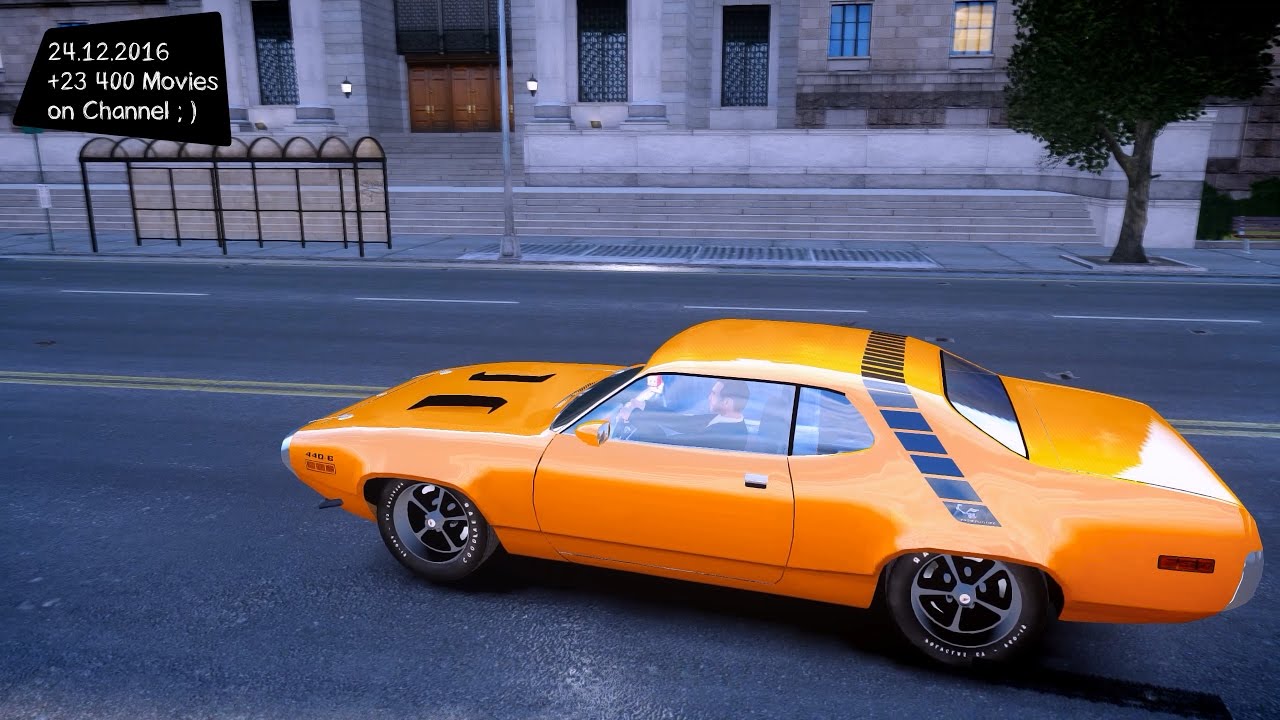 1971 Plymouth Roadrunner 440 - GTA 4
