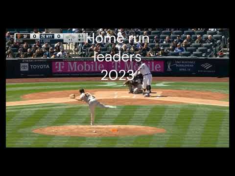 Home run leaders of 2023