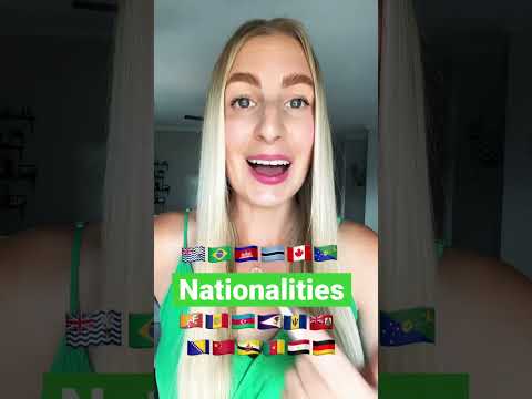 Nationalities | Sound like a Native Speaker