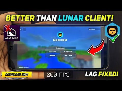 Finally Badlion Client Released For Minecraft Pe | Badlion Client V3.1 #youtube