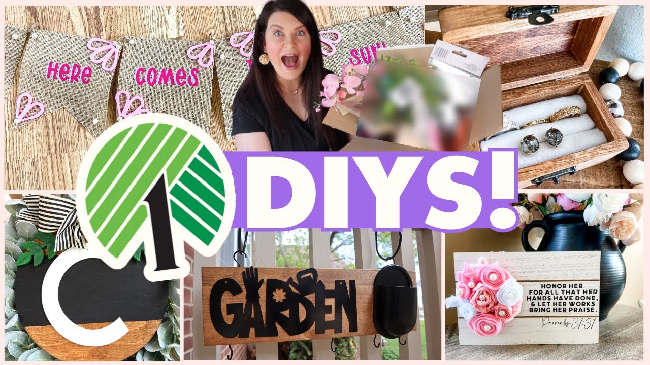 Everyone will be making these EASY Dollar Tree Decor DIYS | Mystery Box Challenge
