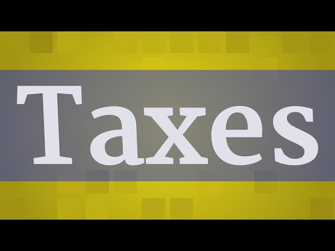 TAXES pronunciation • How to pronounce TAXES