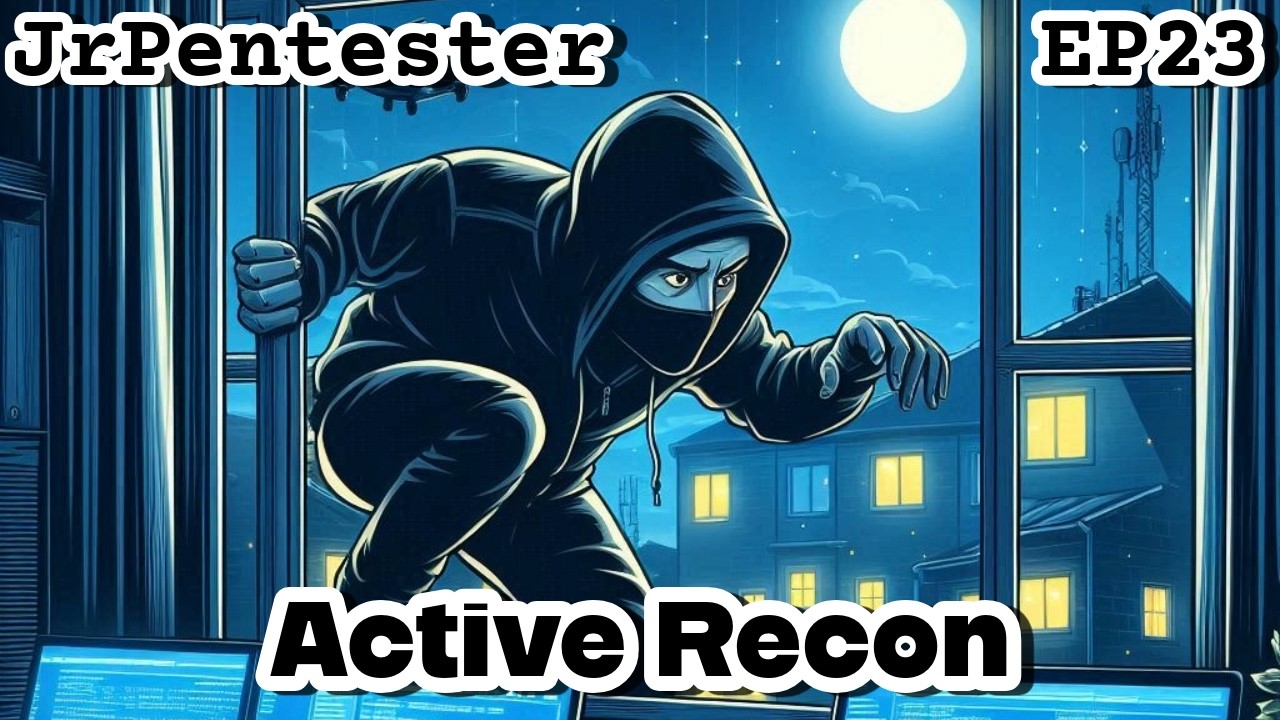 Active Reconnaissance | Jr. PenTester EP23 | TryHackMe Network Security