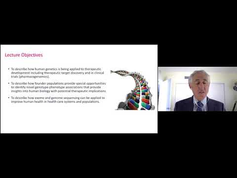 ‘The Path to Precision Medicine: From Discovery to Patient Care', presented by Dr. Alan R. Shuldiner