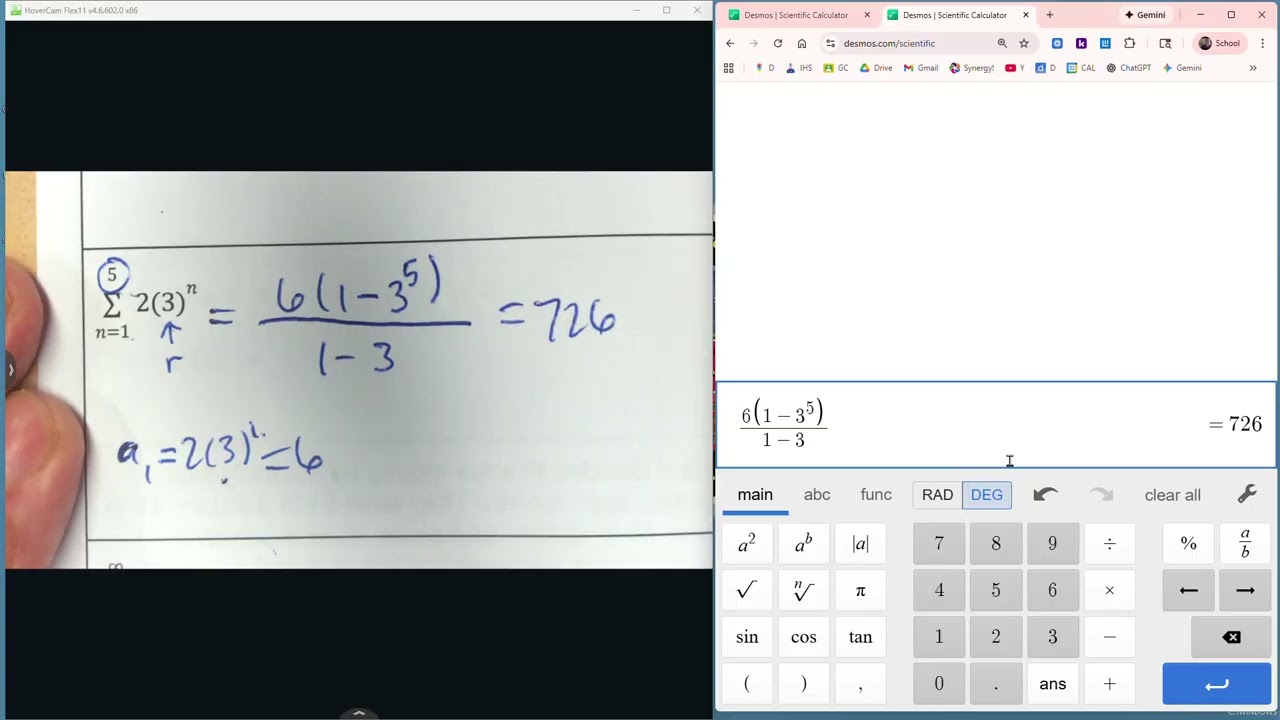 Math 3 Functions Sequence Series Study Guide Solutions Part 1