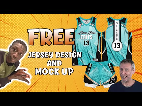 LJEDITS - FREE JERSEY DESIGN AND BASKETBALL MOCK UP KIT