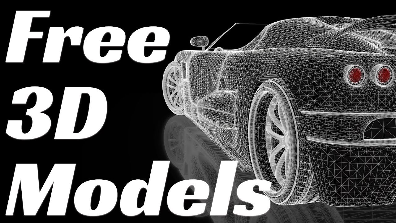 Free 3D Models -- Where To Find Them