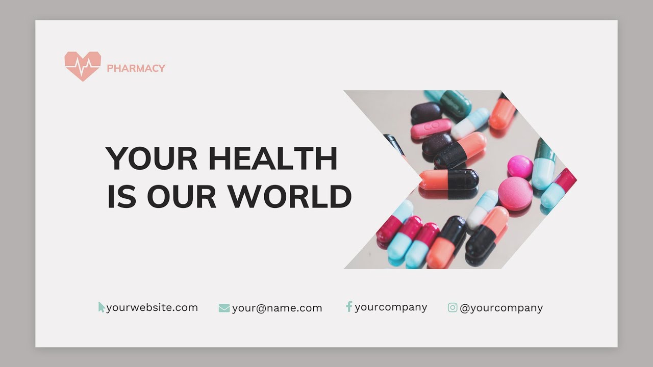 Pharmacy PowerPoint Presentation Template