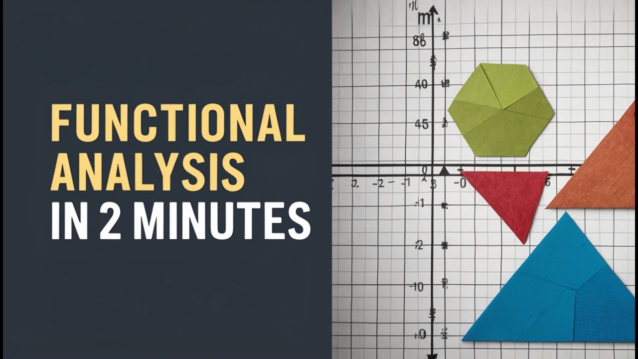 Functional Analysis in 2 Minutes