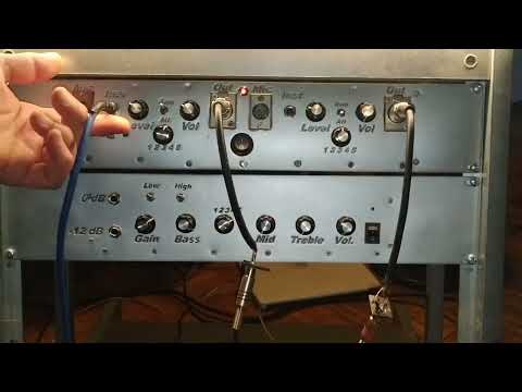 Tube Mic / Instrument preamp 19'' rack size | Reverb UK