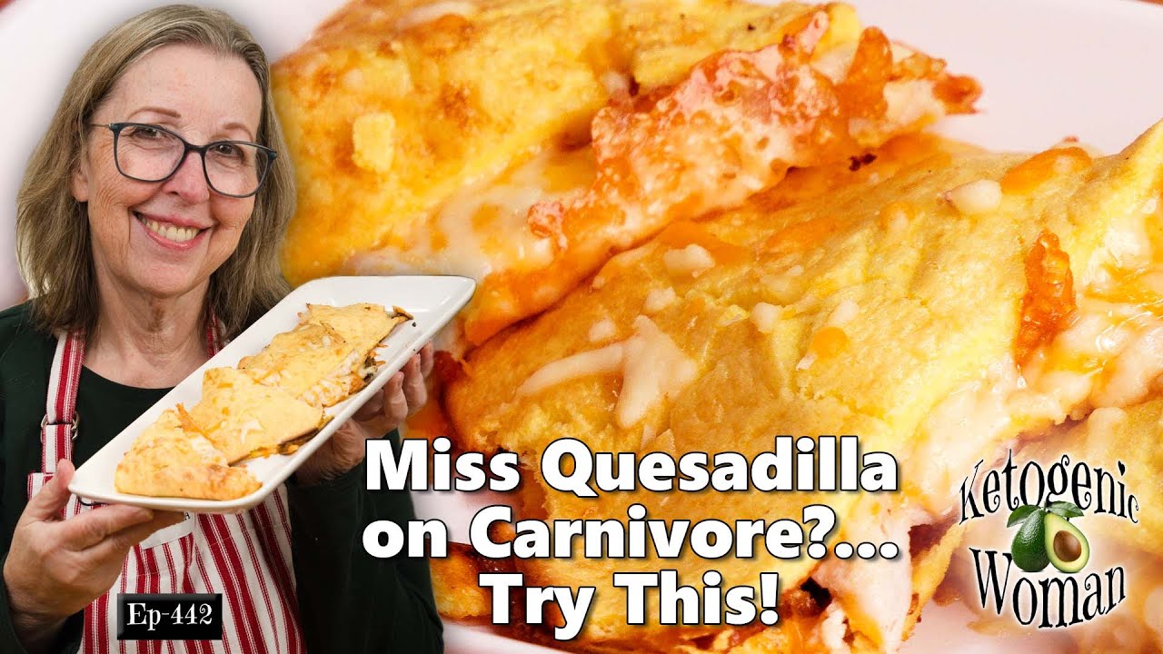 Carnivore Chicken Cheese Quesadilla | Fast and Easy, Better Than the Original Carby Version!