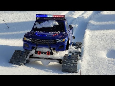 🌨️ Axial scx II snow tracks - mattracks・ 3D File for 3D printing・Cults