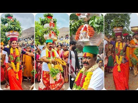 Bowenpally Venu gopal and Gayatri Bonam | Golconda Bonalu 2025