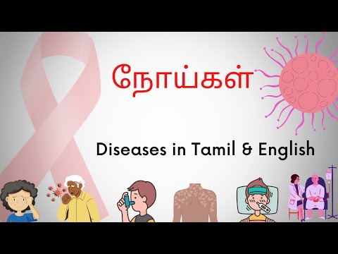 நோய்கள் - Diseases in Tamil & English