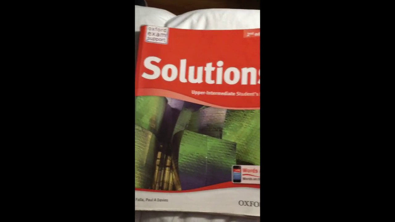 Solutions Upper intermediate Student's Book 2nd Edition