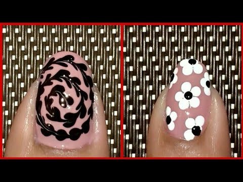 nail art 2019 new nail art using dotting tool nail art compilation💅nail art tutorial