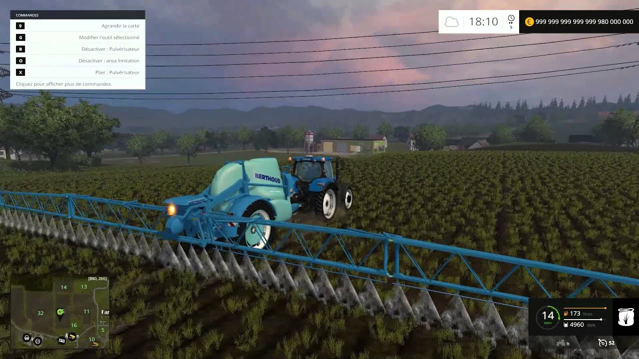 Pulvérisateur Bertoud 41m v 1.0 - FS 15