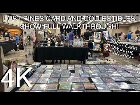 Austin Texas Card And Collectibles Show Full Walkthrough!
