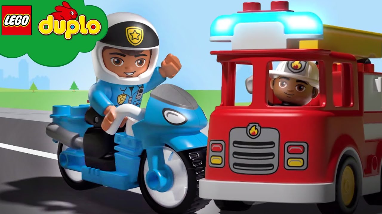 LEGO DUPLO - Hometown Heroes Songs | Learning For Toddlers | Nursery Rhymes | Cartoon and Kids Songs