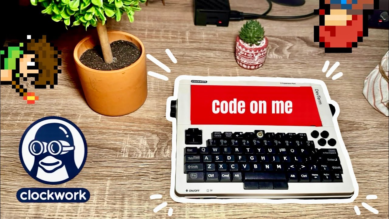 I tried the ClockworkPi DevTerm!