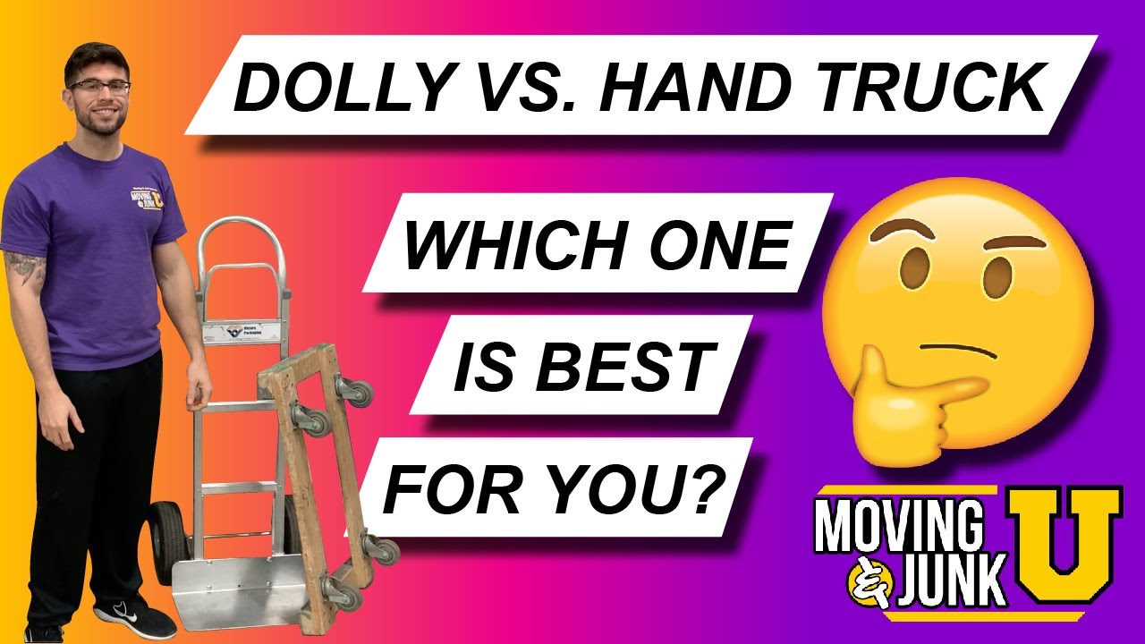 Floor Dolly or Hand Truck: Which One Do You Need?