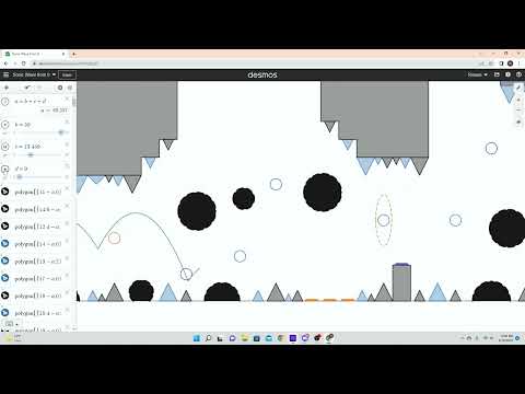 I Made Sonic Wave In Desmos Graphing Calculator