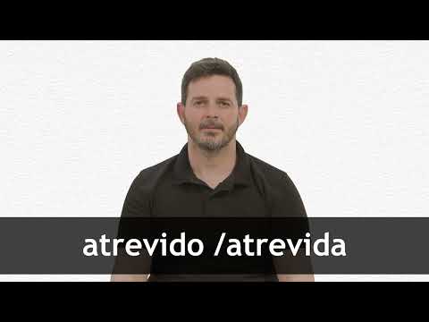 English Translation of “ATREVIDO” | Collins Spanish-English Dictionary