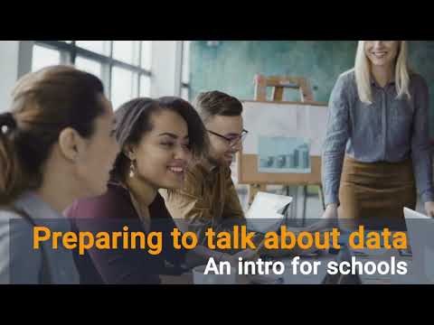 Preparing to talk about data: an introduction for schools