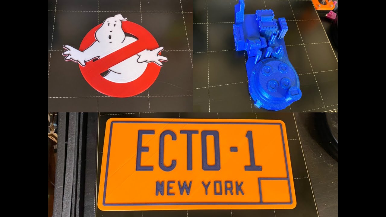 3D Printing Timelapse: Ghostbusters