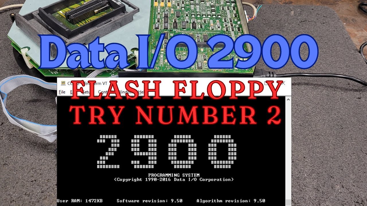 Vintage Data I/O 2900 Universal Programmer. Will it Work? Try 2