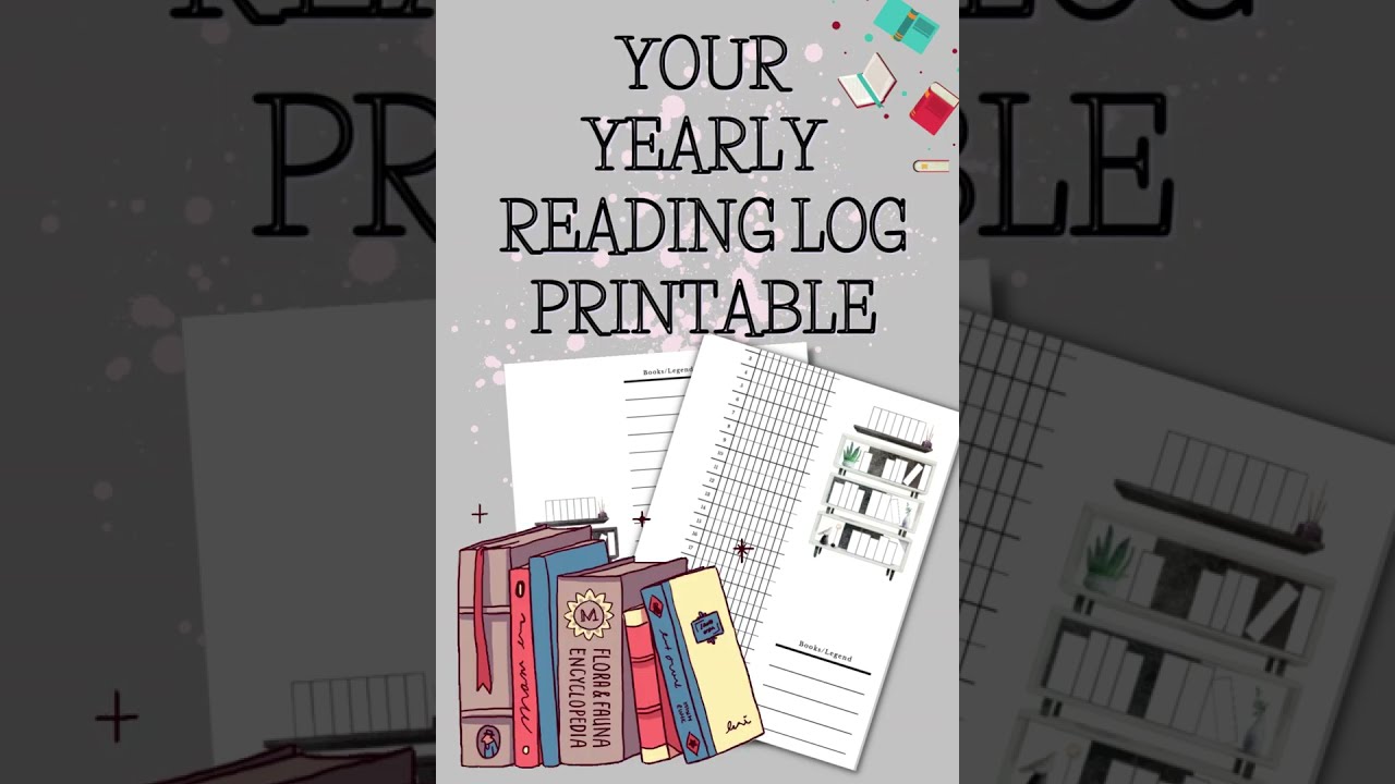 PLR READING LOG PRINTABLE | PRINTABLE READING LOG PDF, PLR PRINTABLE READING LOG