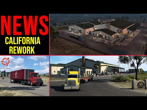 Steam Community :: Video :: ATS California Rework NEWS 🚨 California ...
