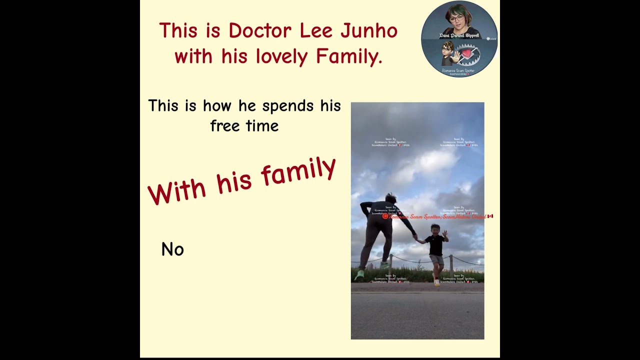 🚨SCAM WARNING: Dr. Lee Junho's images are used in scams.