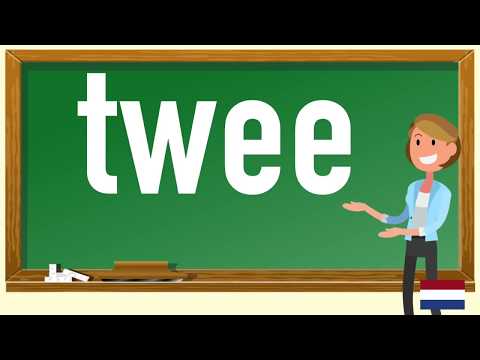 How to pronounce twee in Dutch