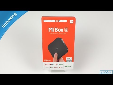 Xiaomi Mi Box S - Android TV 4K Streamer - Unboxing and Samples