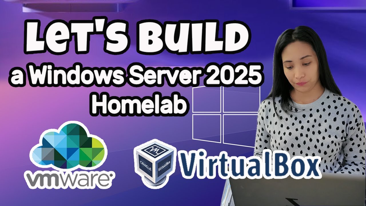 Installing Windows Server 2025 on VMware & VirtualBox | Windows Homelab Guide (Ep 1)