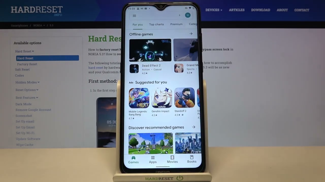 How to Stop Auto Update Apps in Play Store on NOKIA 5.3? - Disable Automatic App Updates