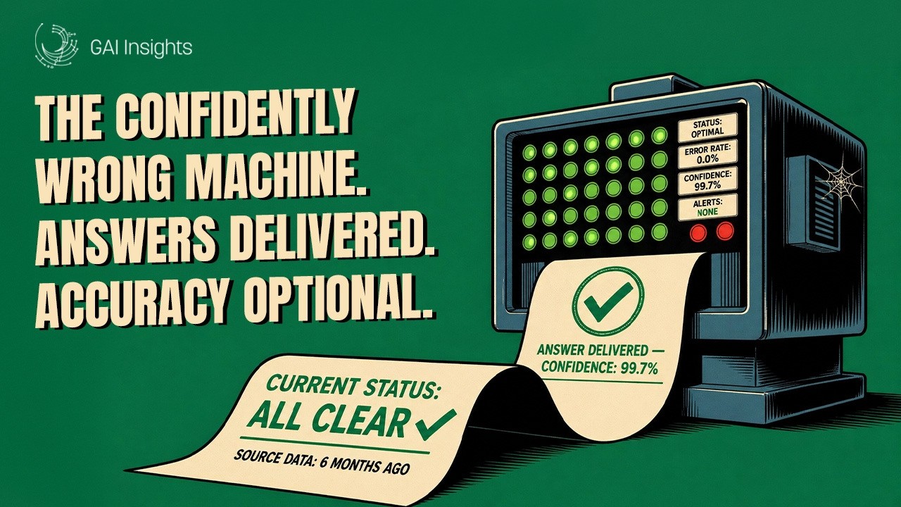 The Confidently Wrong Machine. Answers Delivered. Accuracy Optional. | EP 565 | April 27