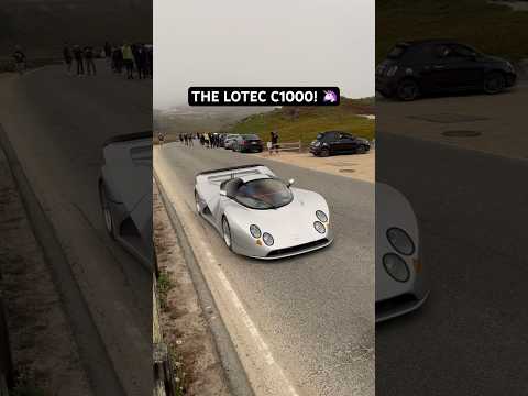 A true one-of-one car! The Lotec C1000! 🦄