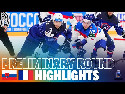 Highlights: SLOVAKIA vs FRANCE | 2025 #MensWorlds #IIHF