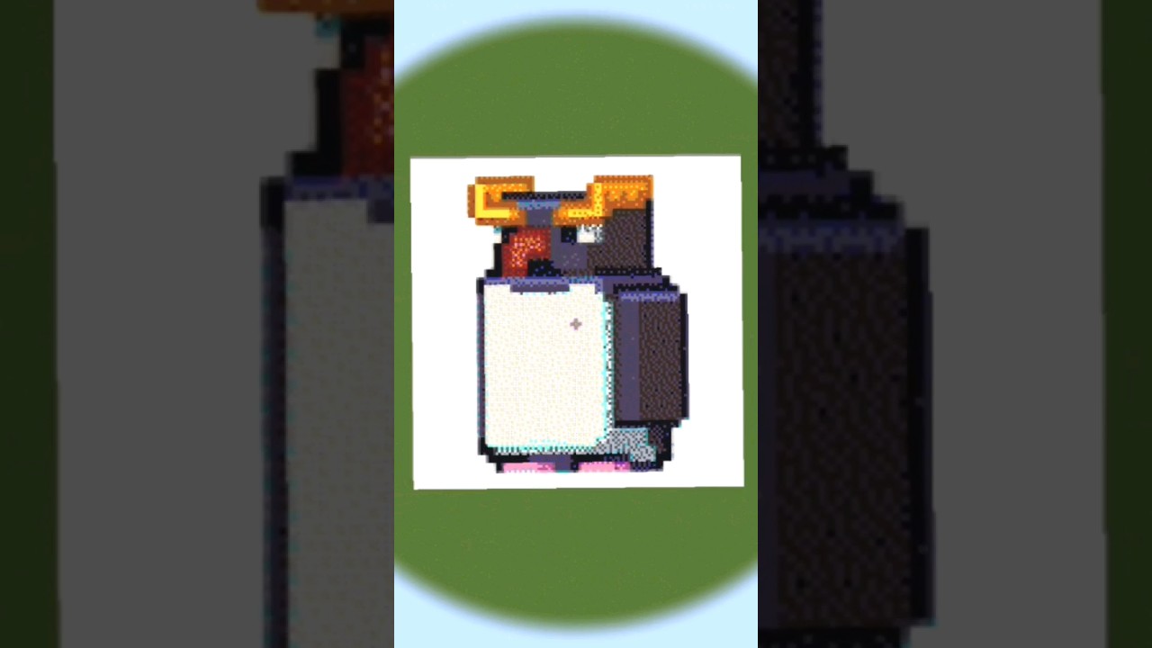 penguin in minecraft | Minecraft Map Art