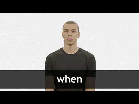 WHEN definition and meaning | Collins English Dictionary