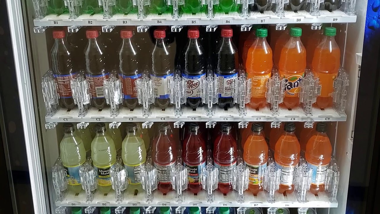 Dasani Vending Machine Dixie Narco BevMax DN5800 at McFarland Science Center