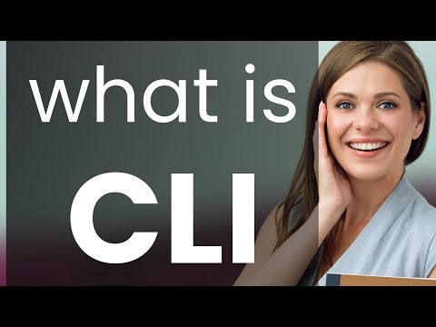 Cli — meaning of CLI
