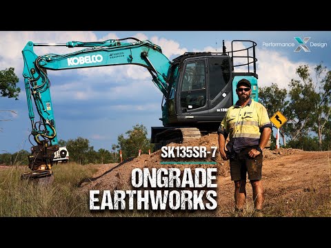 Ongrade Earthworks takes delivery of a new Kobelco SK135SR-7
