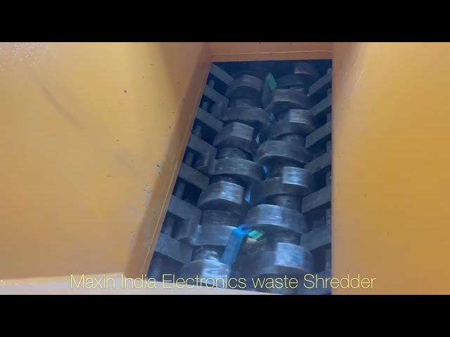 E Waste Shredder - Dual Shaft Laptop Shredder Manufacturer from Coimbatore