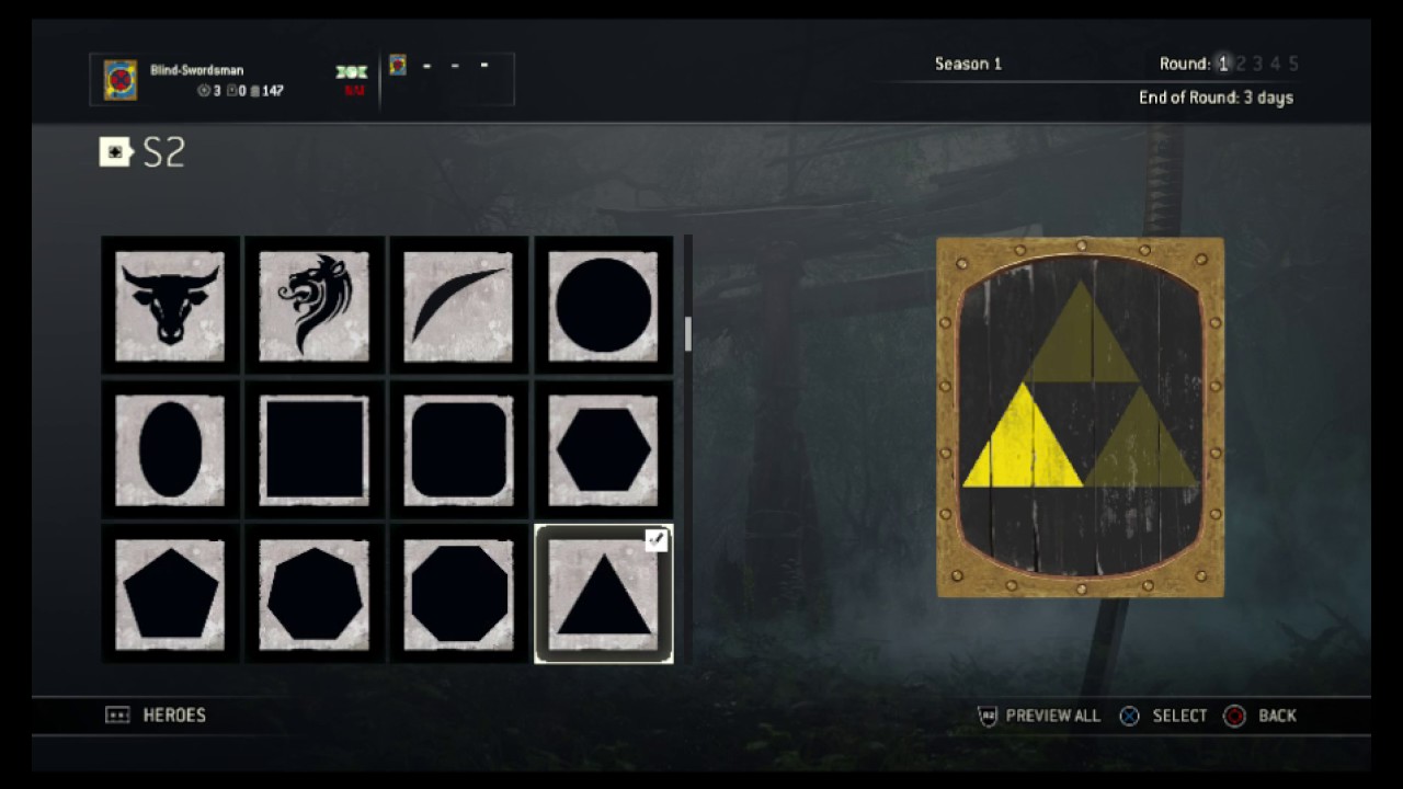 For Honor:  Hyrule Emblem Tutorial (easy)