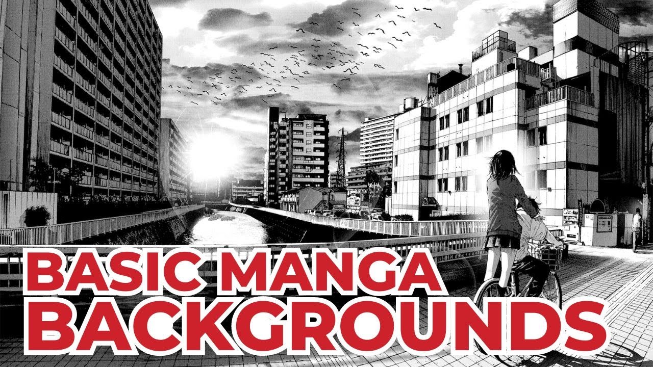 Can’t Draw Manga Backgrounds? Here’s how! Basic Manga Background Tutorial