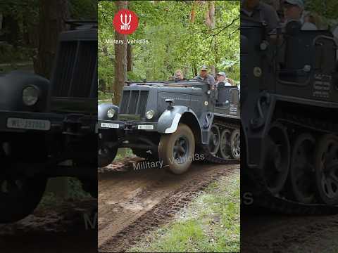 8 Tons German WW2 half-track #ww2 #military #vehicles #wwii #vehicle #army #war #wehrmacht #machine