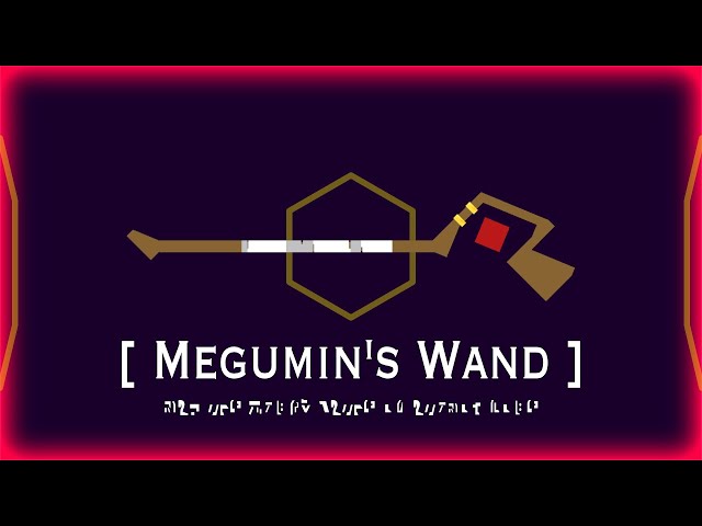 Megumin's Wand (W. explosive audio) Minecraft Texture Pack